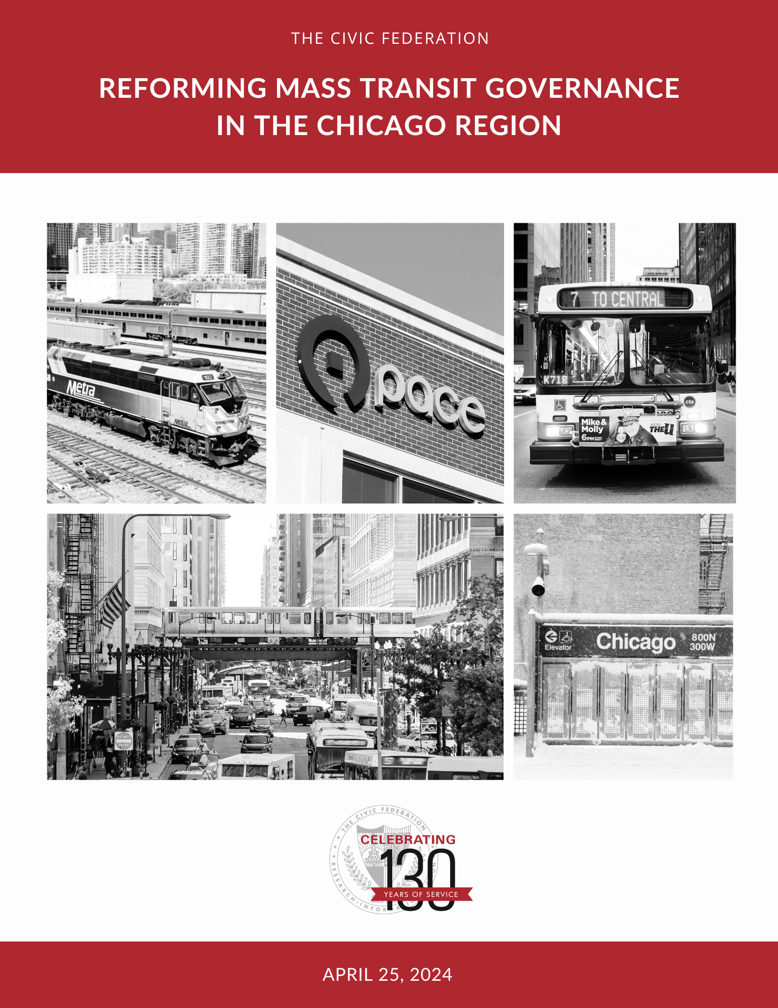 Reforming Mass Transit Governance in the Chicago Region | Civic Federation